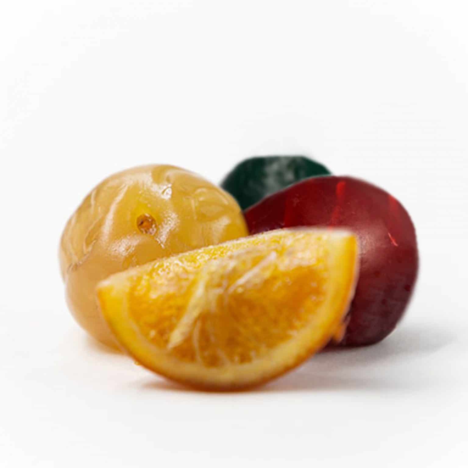 Fruta Surtida Confitada Bandeja 400 g | Band fruta glaseada-Primitivo Picó