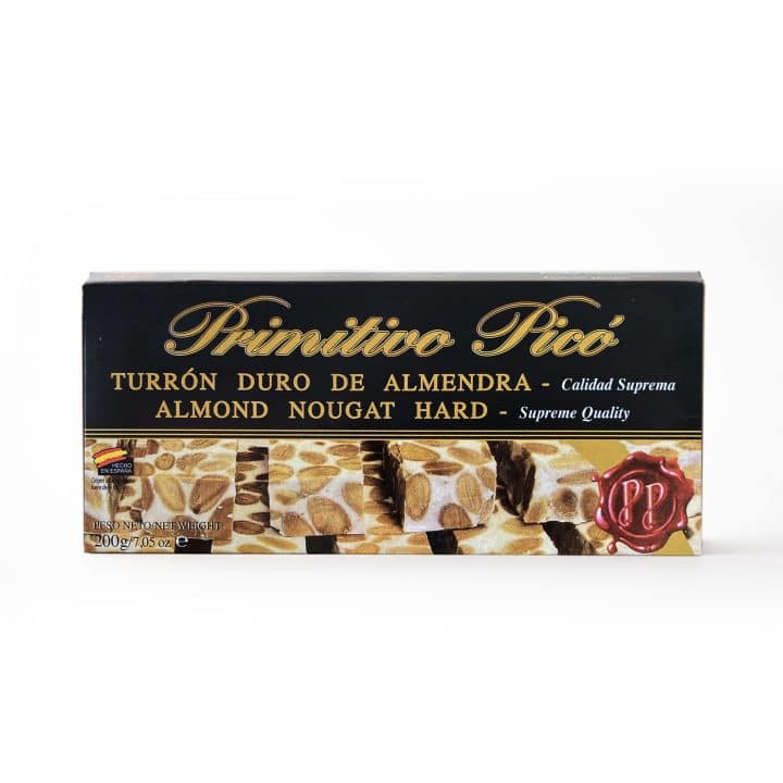 Turrón Duro de Almendra Suprema | Calidad Suprema - Primitivo Picó